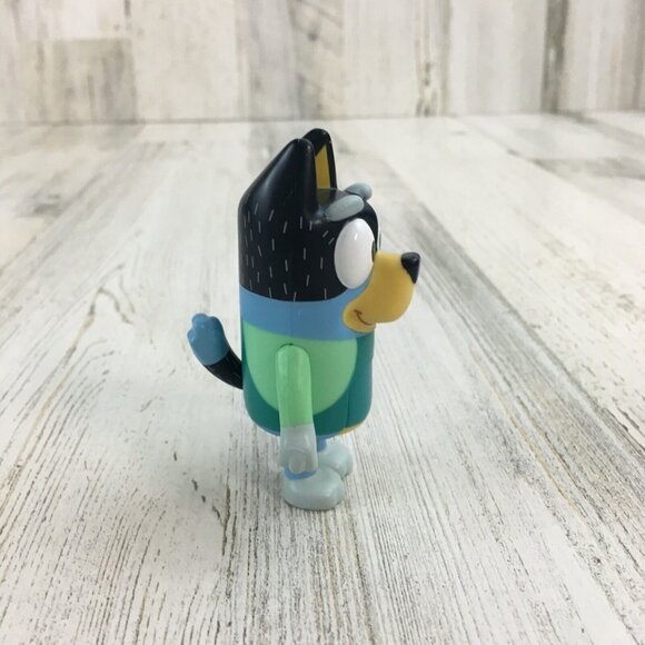 moose toys | Toys | Bluey Bandit Heeler Dad Figure In Swim Suit ...